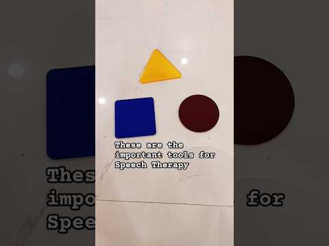 Talktools for Speech Therapy (Apraxia Shapes)#shorts