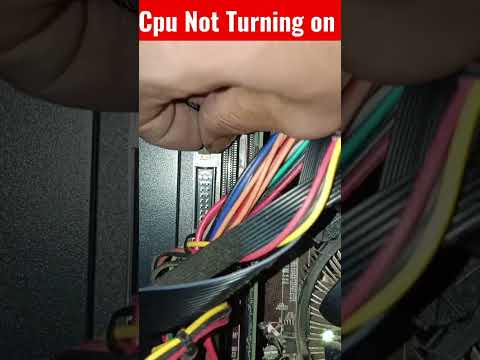 cpu power button not working #computer #computermaintenance #hardware #laptop #computerrepair