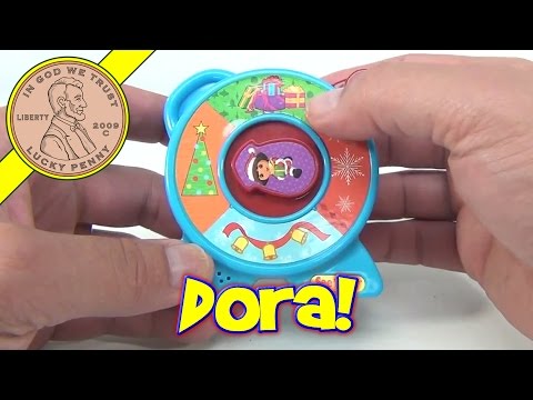 See 'N Say Junior Dora The Explorer Christmas Clip On Toy, 2008 Mattel Toys