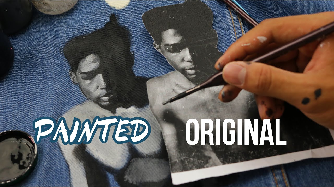 Custom Denim Jacket | CRAZY Realistic Portrait