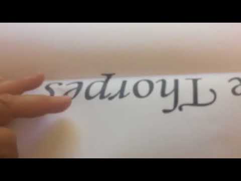 Sign format