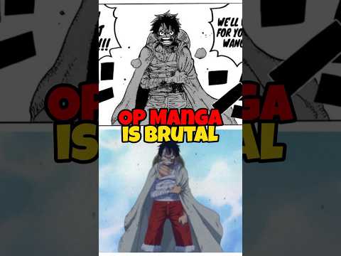One Piece manga is more brutal than the Anime #shorts #onepiece