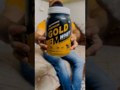 Bigmuscles nutrition gold whey protein review & unboxing #protein #supplements #shorts