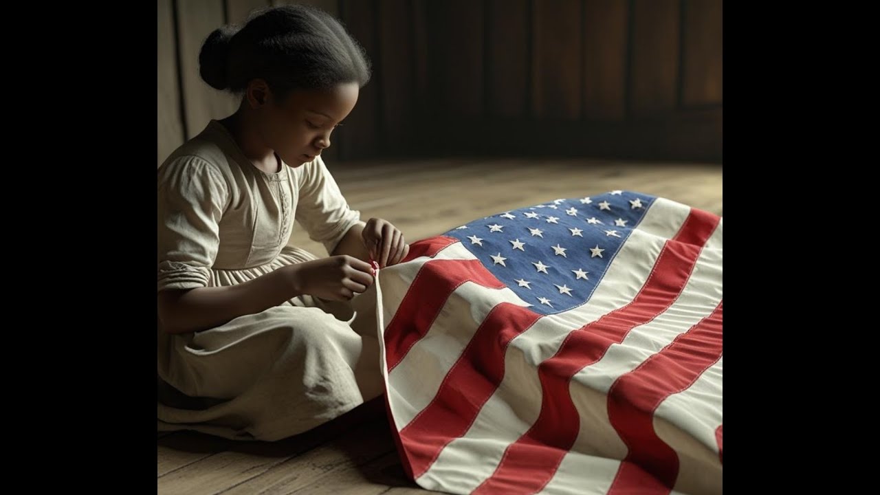 The Black Girl Who Sewed the American Flag - Grace Wisher