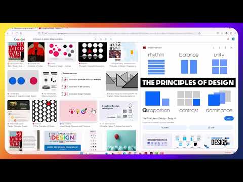 Principles of Design, Dominance and Unity