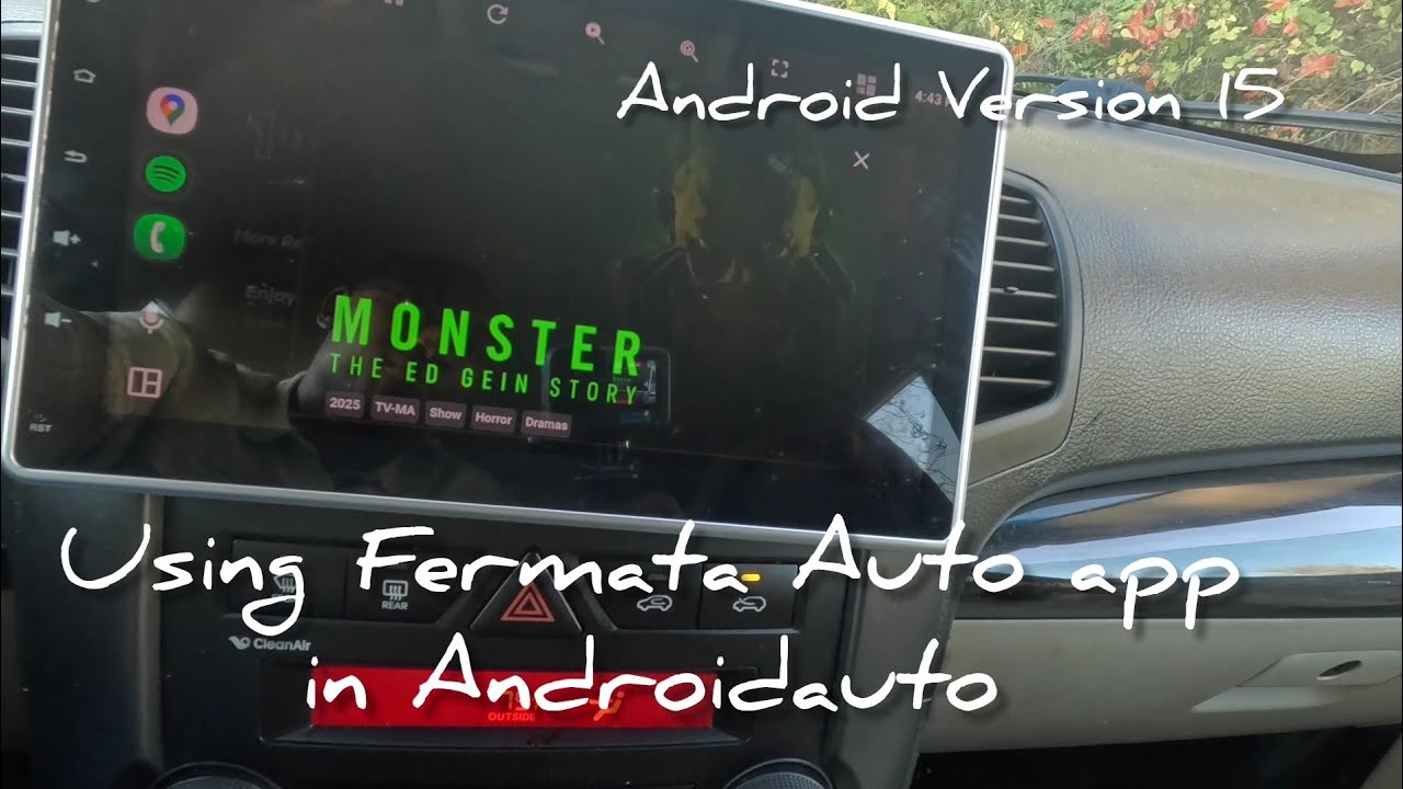 Stream ANY video on Android Auto with Fermata Auto + Android 15 | Netflix | YouTube 