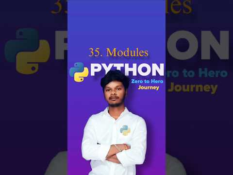 Modules in Python Explained in Telugu || #codewithbala #shorts #coding #modules #python #trending