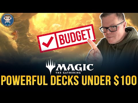 TOP 5 UNDER $100 COMPETITIVE Budget Standard Decks | MTG