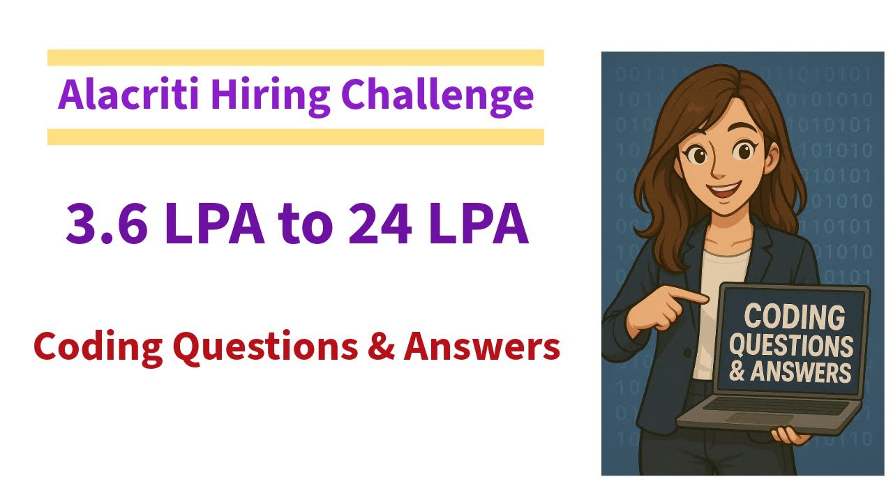 Alacriti Hiring Challenge Answers | Free Exam Answers |Instant Exam Mail | Coding |Developer 