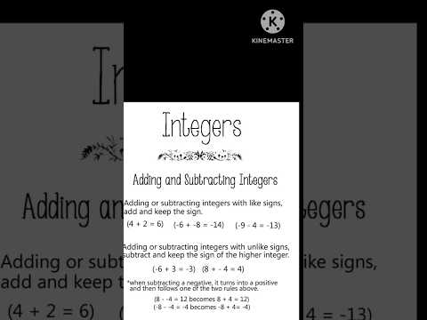 #integers #maths #worksheets #class6 #basicmaths
