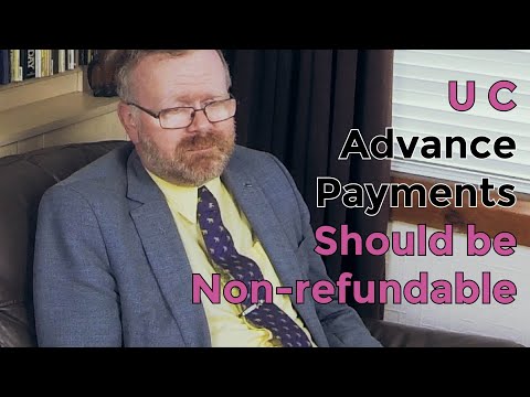 Universal Credit Advance Payments should be Non-refundable