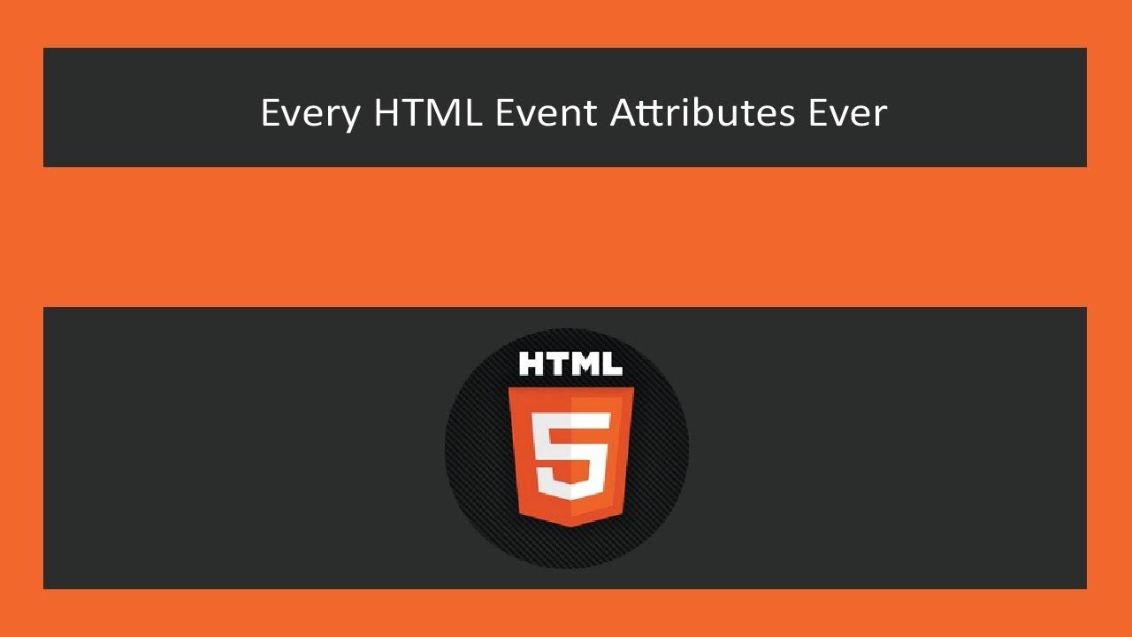 HTML5 event Attributes - onblur Event