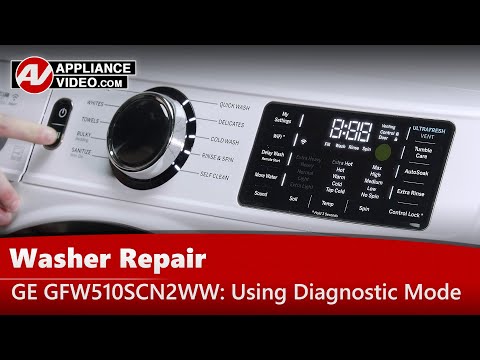 GE Washer - Error Codes, Diagnostic Mode & Troubleshooting by Factory Authorized Technician