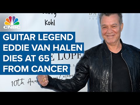 Guitar legend Eddie Van Halen dies at 65 from cancer