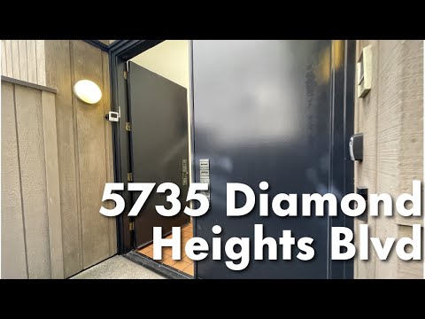 Buyer Preview: 5735 Diamond Heights Blvd, San Francisco, CA | A Ready Mid-Century Home | HD 1080p
