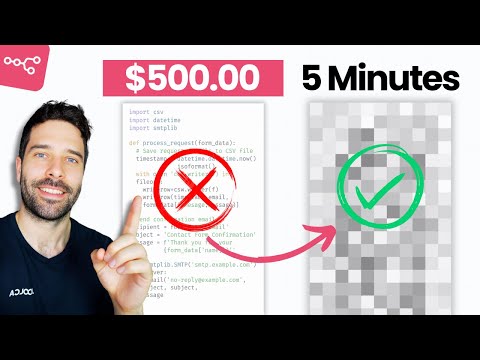 Small businesses are paying $500 for what n8n does in 5 minutes