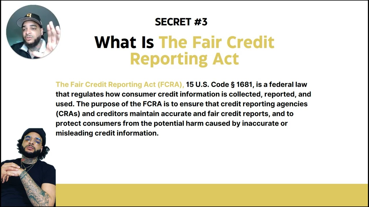 Free Credit Masterclass