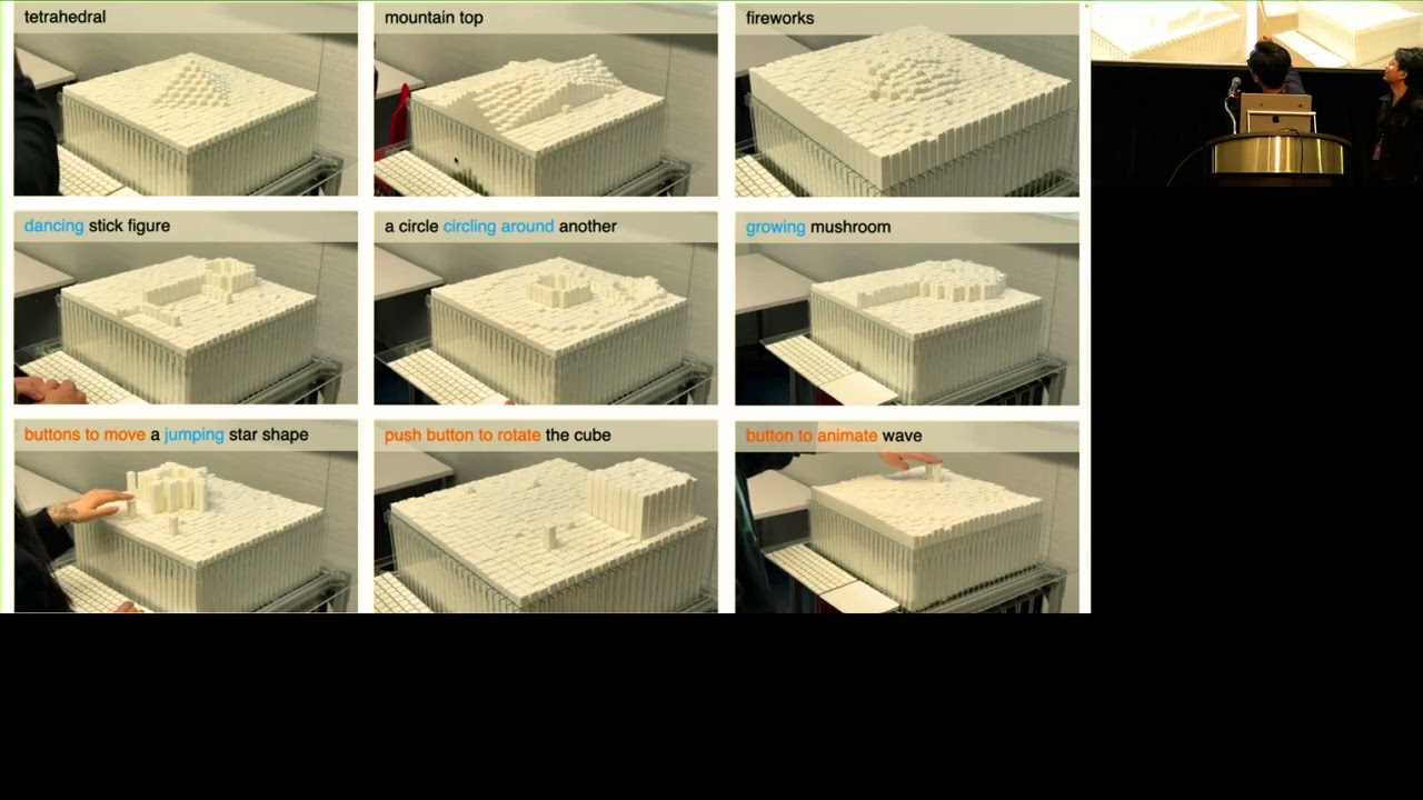 SHAPE-IT: Exploring Text-to-Shape-Display for Generative Shape-Changing Behaviors with LLMs