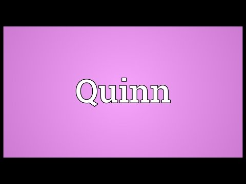 Quinn Meaning