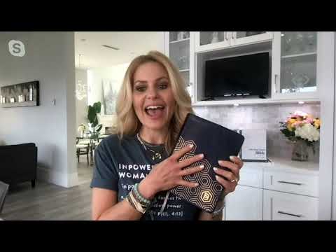 Candace Cameron Bure NLT One Step Closer Bible with 66 Bible Book Tabs on QVC