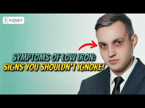 Signs & Symptoms of Iron Deficiency | Low Iron Levels | Anemia