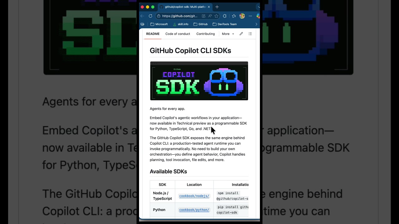 Using the GitHub Copilot SDK with Python