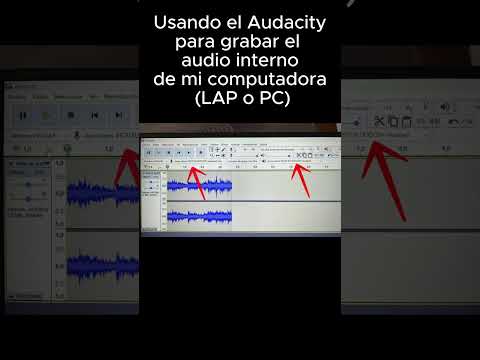 Usando Audacity para grabar El AUDIO INTERNO de mi LAP #classicalmusic #musica #corsair