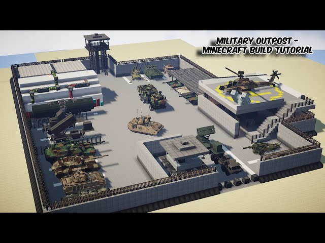 5 Best Minecraft Military Base Builds