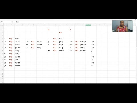 Make 3-4 Letter Words That End in MP