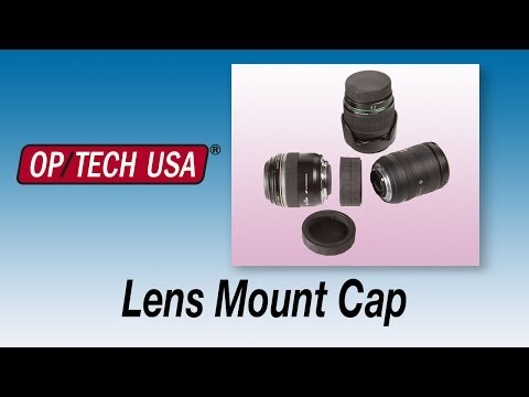 Op/Tech Double Lens Mount Cap for Olympus/Panasonic MFT Lenses