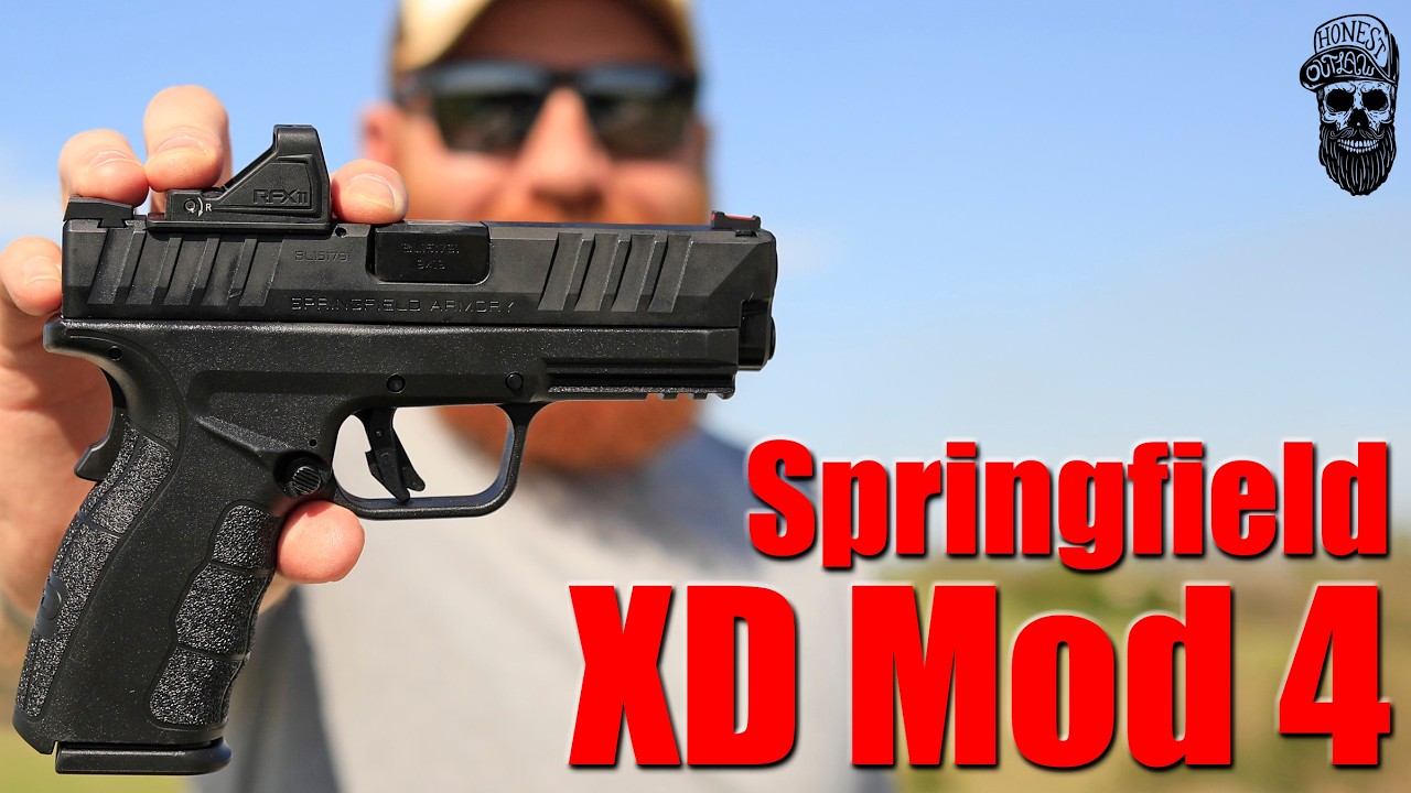 New Springfield XD Mod 4 First Shots
