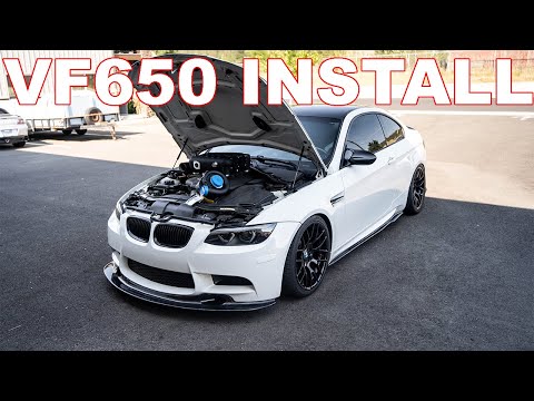 Supercharging the E92 M3 - VF650 PT.1