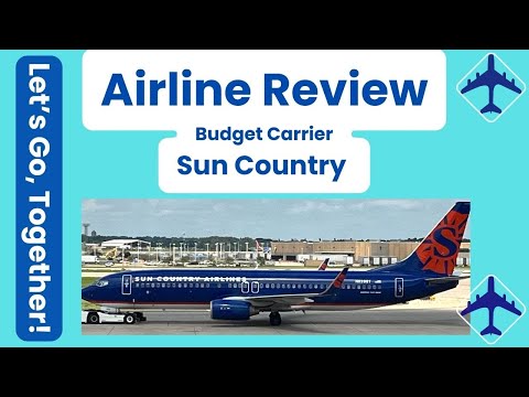 Flying Sun Country Airlines: Budget-Friendly, Nonstop & Minnesota Nice! | @WayneMelissaTravel
