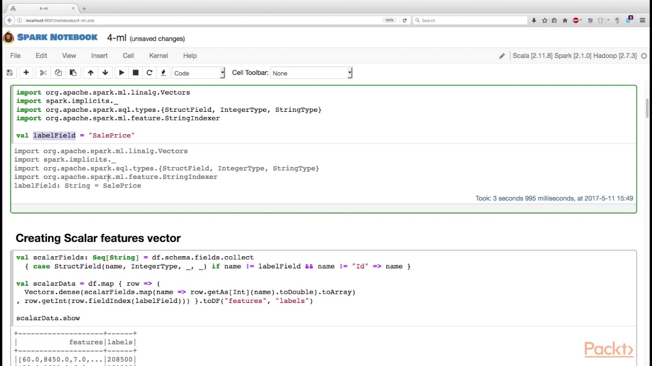 Spark for Data Analysis in Scala : Operations on DataFrame | packtpub.com