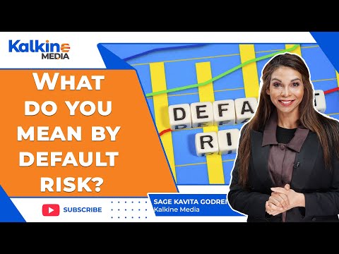 What do you Mean By Default Risk ?