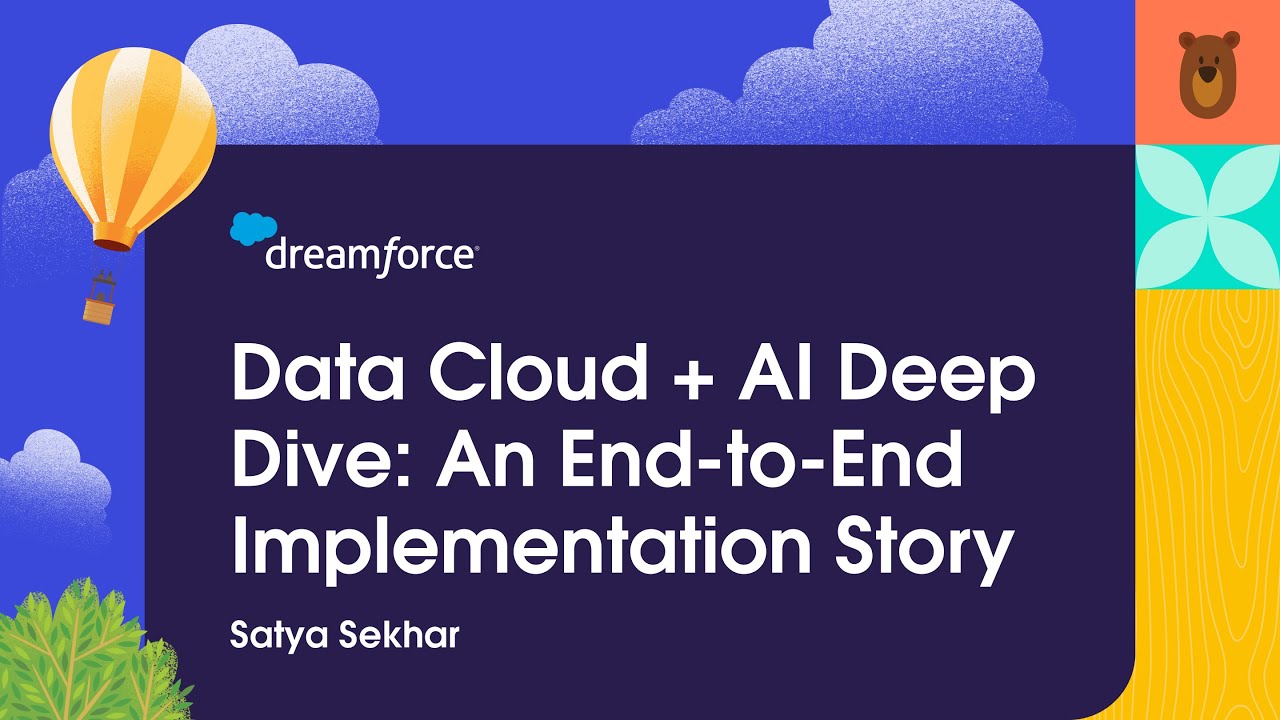 Data Cloud + AI Deep Dive: An End-to-End Implementation Story