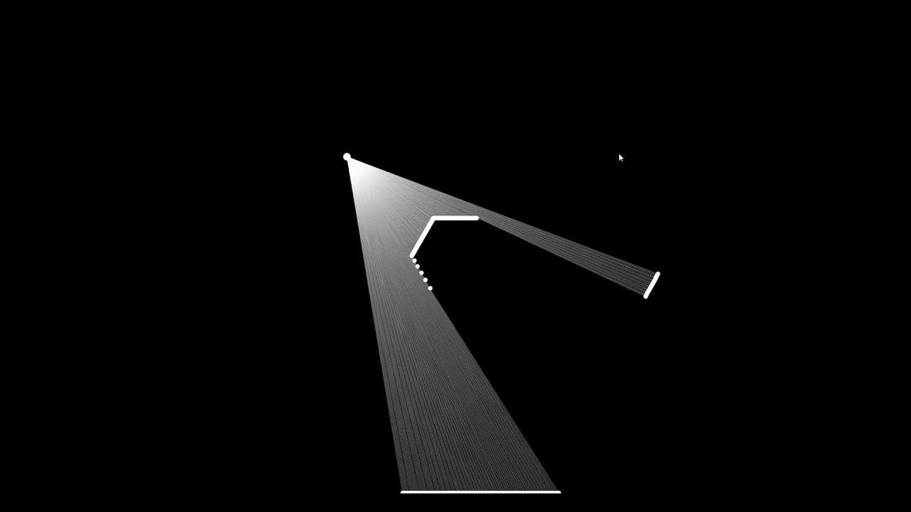 2D raycasting in processing