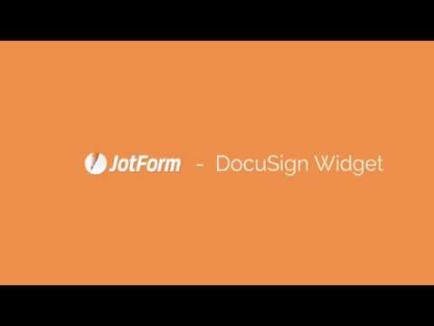 How to Integrate Jotform with DocuSign