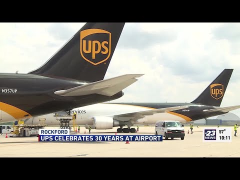 UPS celebrates 30 years at Chicago-Rockford International Airport – Full story