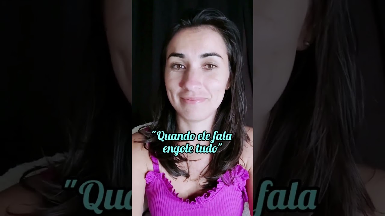 Quando ele fala engole tudo !