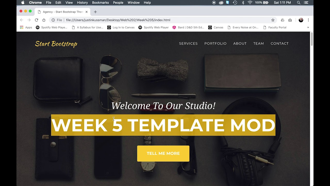 Building Website Prototypes with Bootstrap