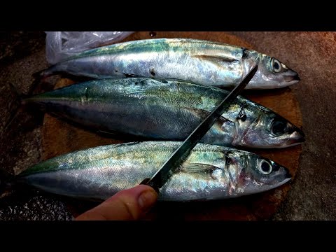 Cutting fish - Deep fried Decapterus maruadsi