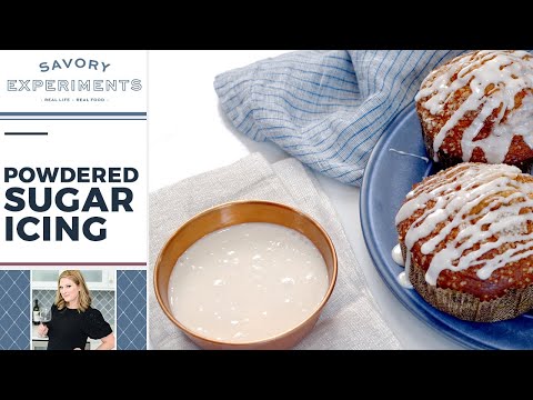 How to Make Powdered Sugar Icing