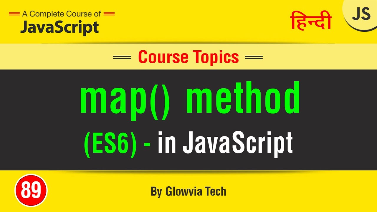 map method in JavaScript || map Array Method || JavaScript Tutorial in Hindi / Urdu