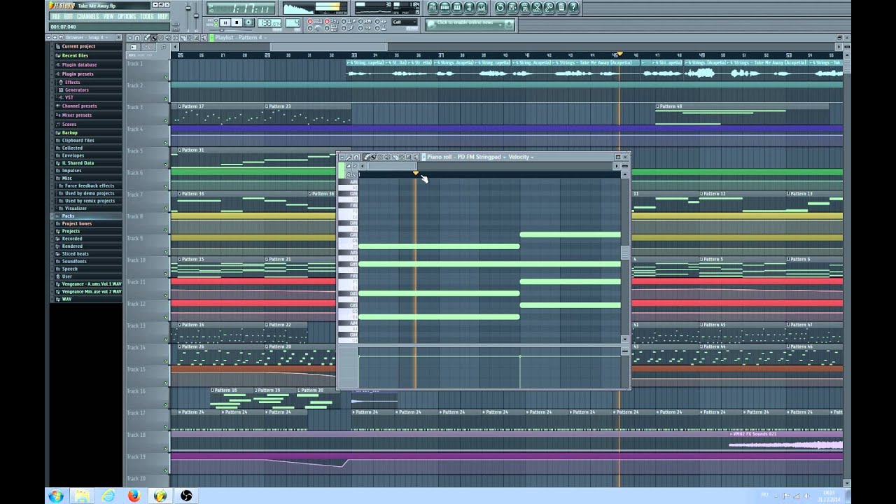 4 Strings - Take Me Away (FL Studio Rework)
