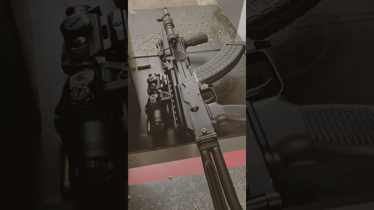 AK47 Aim Upgrade: Red Dot + Magnifier