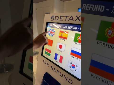 HOW TO: VAT tax refund at the airport!! #taxrefund #luxuryshopping #paris #europe #europetravel