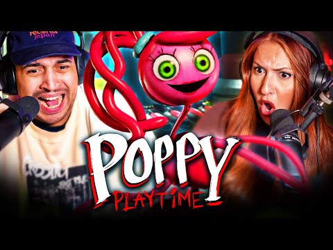 Introducing her to POPPY PLAYTIME - CHAPTER 2 - WE ALMOST HAD A HEART ATTACK!