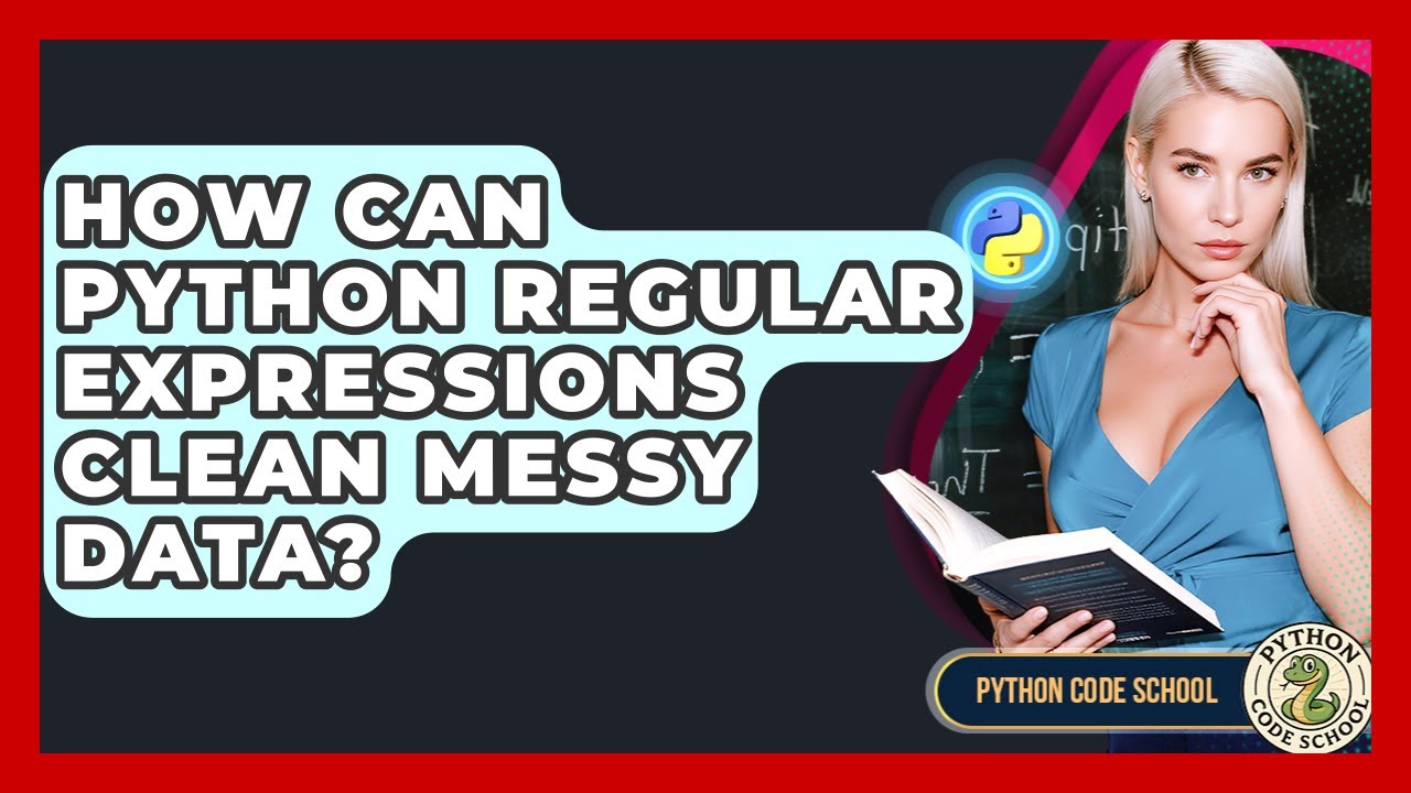 How Can Python Regular Expressions Clean Messy Data? - Python Code School