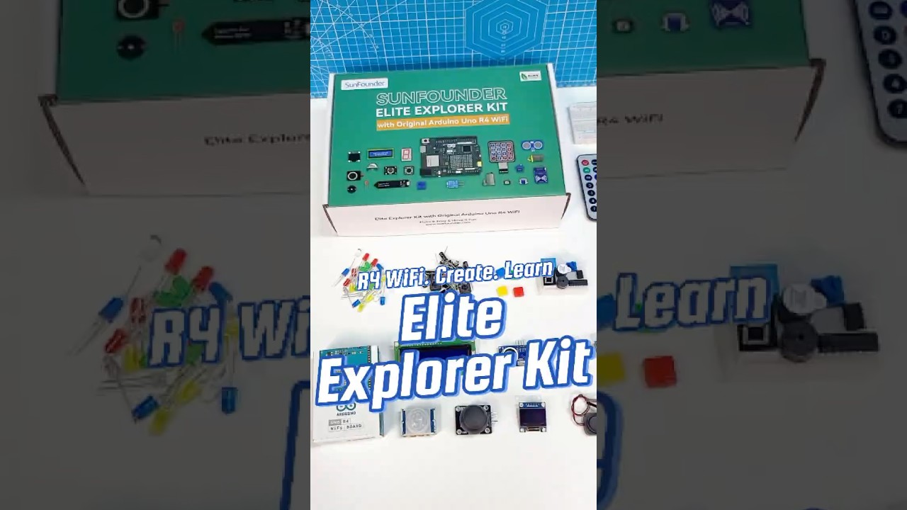 Unboxing the SunFounder Elite Explorer Kit – Perfect for Arduino Beginners and Advanced Users!